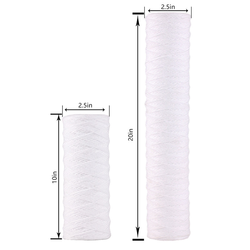 220V Water Treatment 20/40inch 1-100um Coating Sediment Rust Industry ...