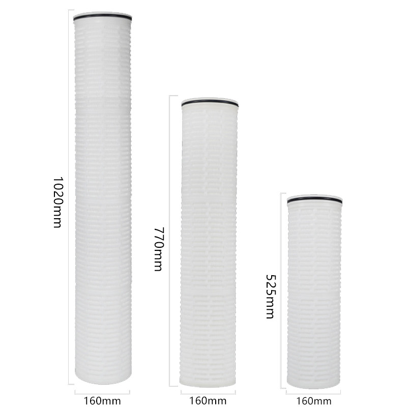 Media Support Microporous Membrane Pleated Filter Element Polypropylene ...
